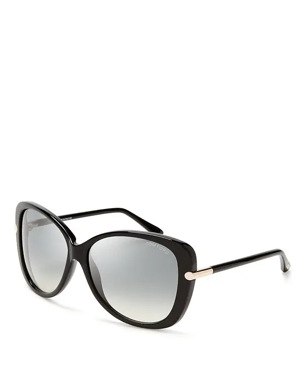 TOM FORD Linda Oversized Sunglasses, 59mm