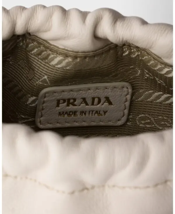 Prada Nappa Leather Pouch
