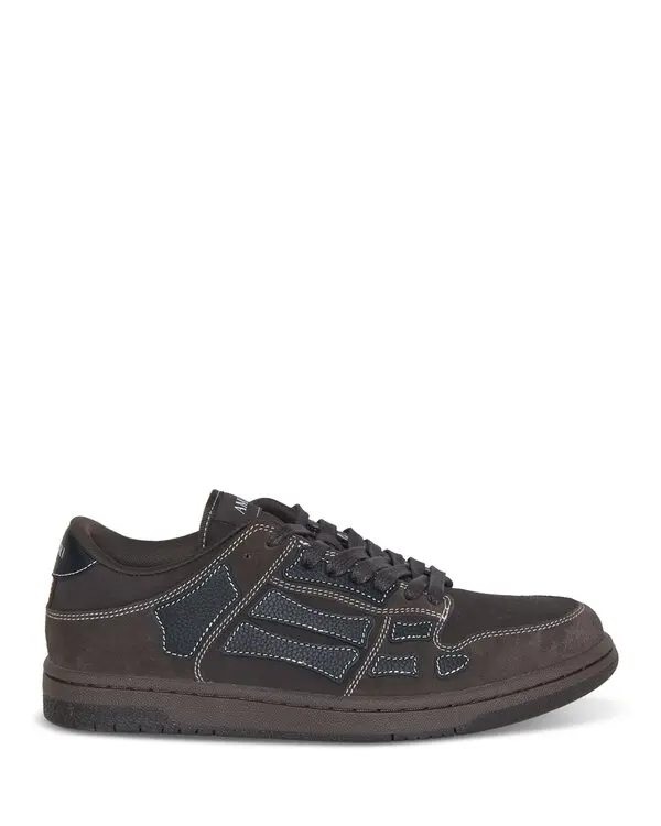 Amiri Skel Top Low Leather Sneakers
