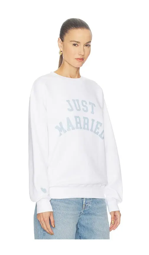 DEPARTURE Just Married Sweatshirt