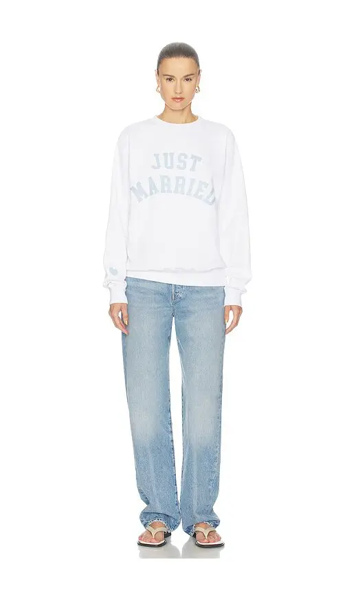 DEPARTURE Just Married Sweatshirt