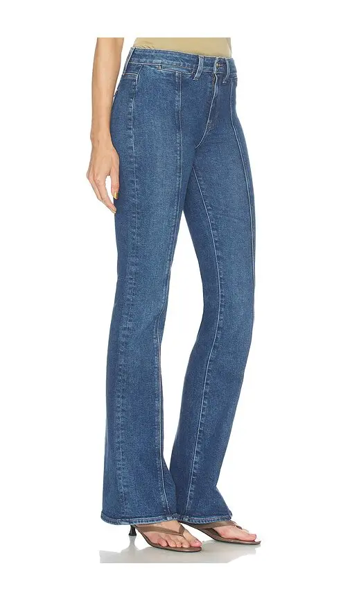 Paige High Rise Laurel Canyon Jean In Blue