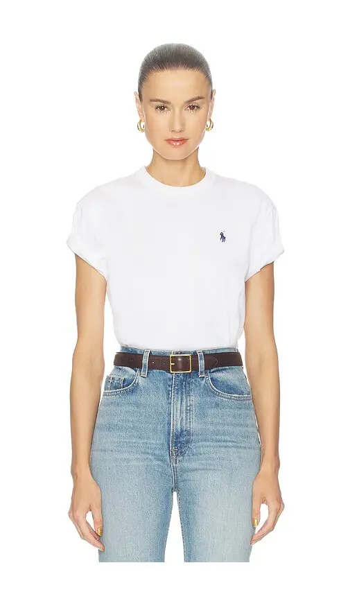 Polo Ralph Lauren Jersey Short Sleeve Tee - White