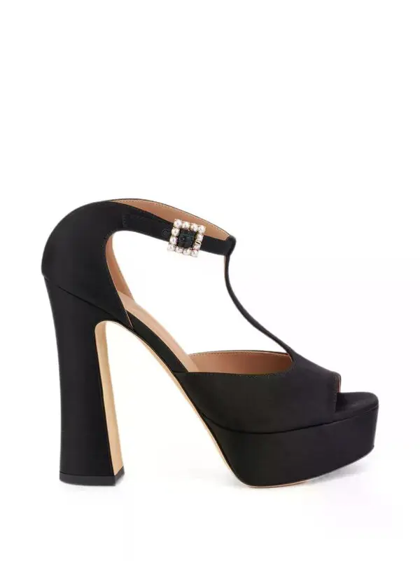 MALONE SOULIERS Nomi Pearl-embellished Platform Sandals