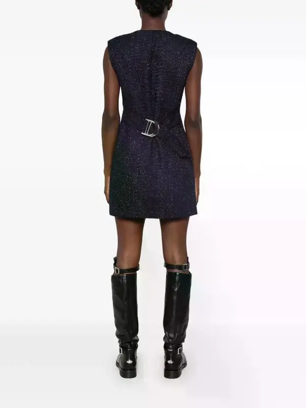 Maje Button-up Mini Dress