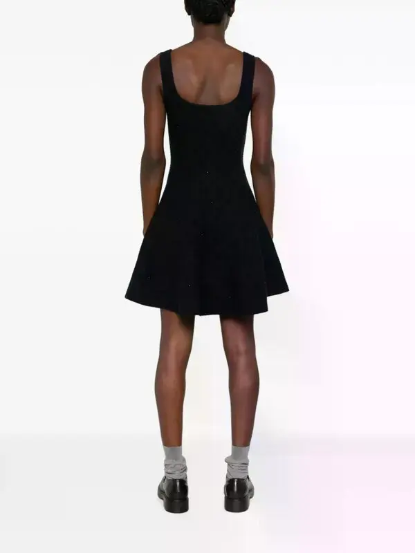 Maje Short Lurex Tweed Dress