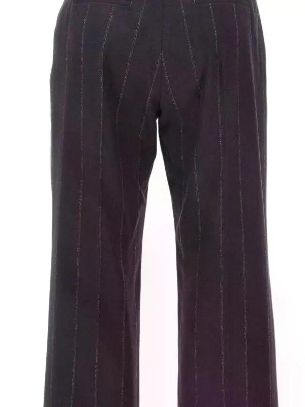 Eleventy Pinstripe Tailored-cut Trousers