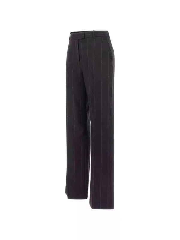 Eleventy Pinstripe Tailored-cut Trousers