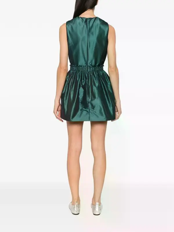 Maje Embellished-button Sleeveless Playsuit