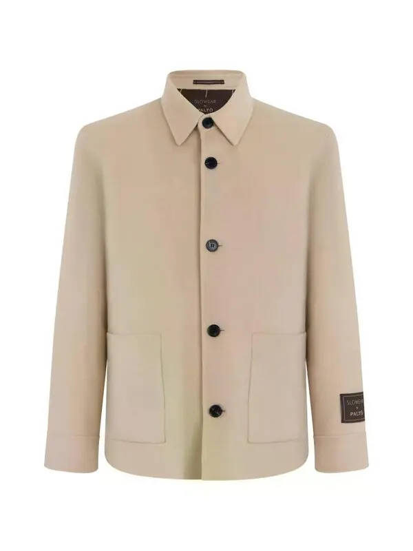 SLOWEAR X Paltò Button-fastening Patch-pocket Jacket