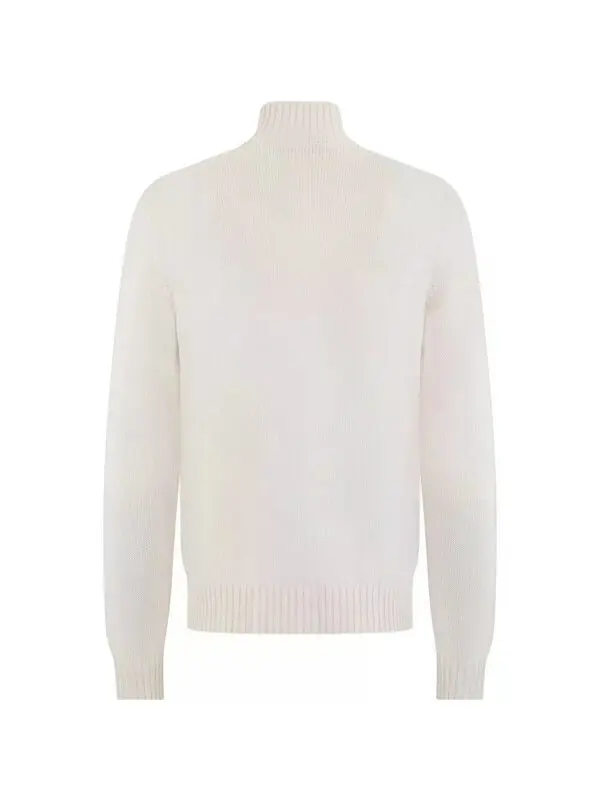 SLOWEAR Button-up High-neck Cardigan
