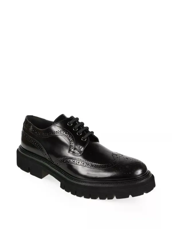 BALDININI Brogue-detail Chunky-sole Derby Shoes
