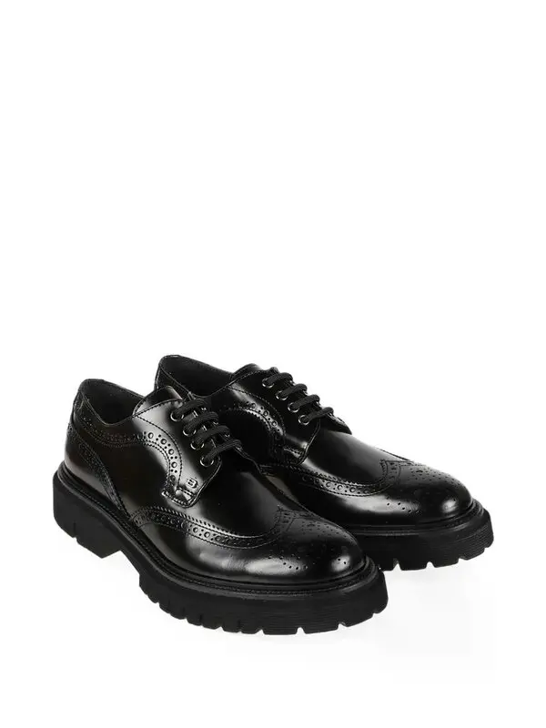 BALDININI Brogue-detail Chunky-sole Derby Shoes
