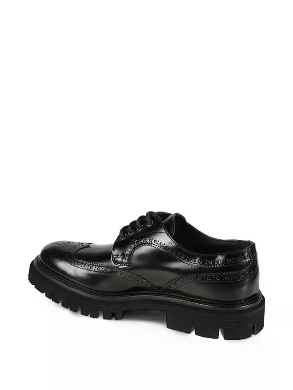 BALDININI Brogue-detail Chunky-sole Derby Shoes