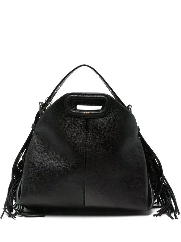 Maje Fringe-detail Tote Bag - Black