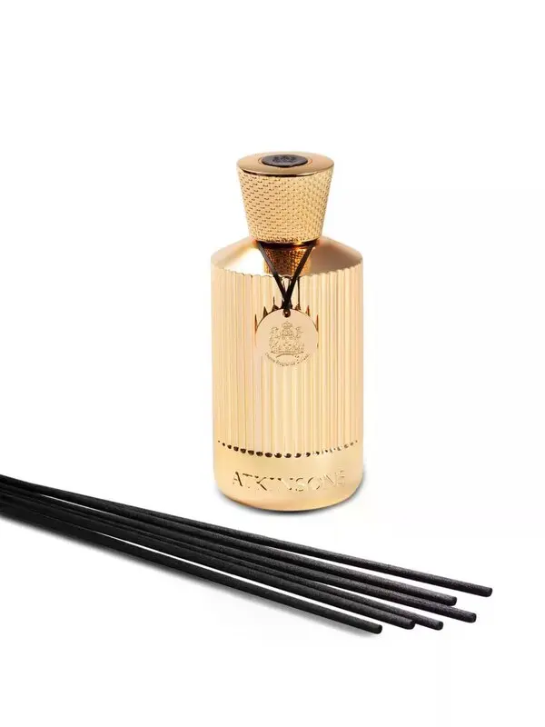 ATKINSONS Marylebone Oud Fluted Fragrance Diffuser - Gold