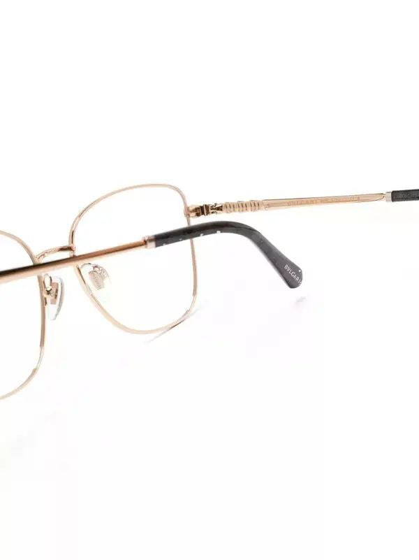 BVLGARI Two-tone Square-frame Glasses
