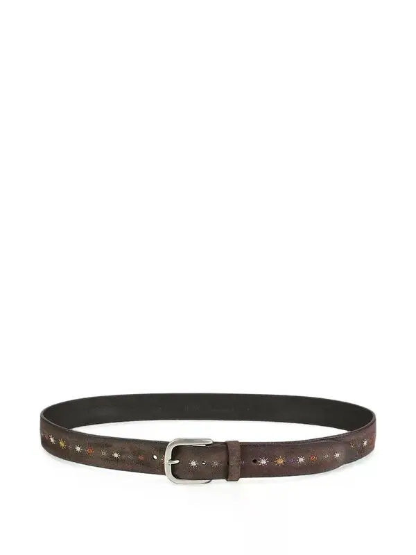 Orciani Calf Leather Belt - Brown