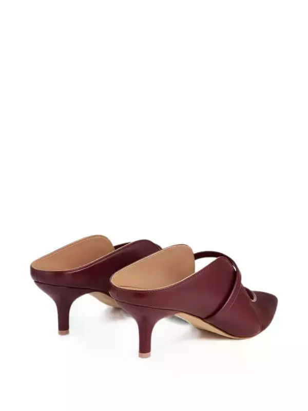 MALONE SOULIERS Maureen Arc Mesh-panelled Mules