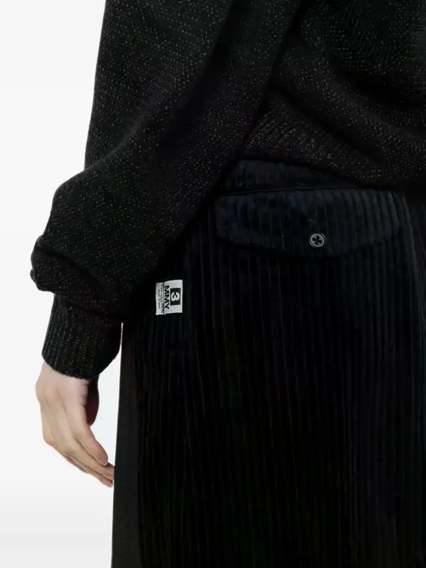 Mihara Yasuhiro Pleated A-line Skirt