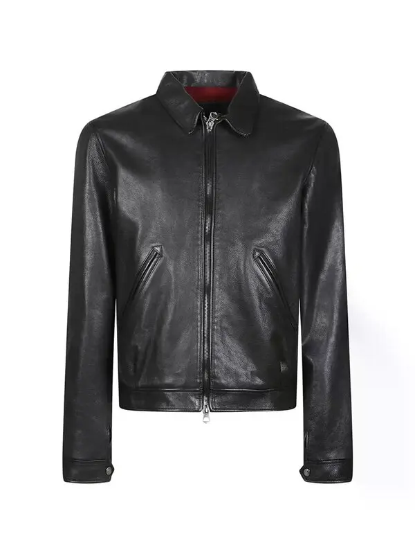 STEWART Calf Leather Jacket