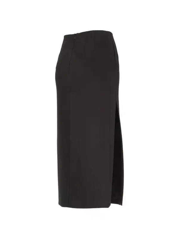 AL DUCA D’AOSTA 1902 Side-slit Pencil Midi Skirt