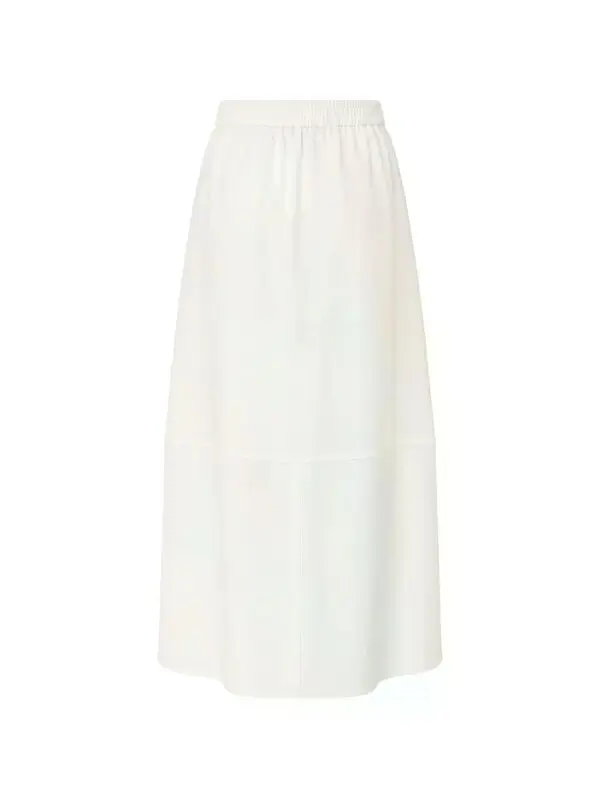 ELEH Elasticated-waistband Panelled Midi Skirt
