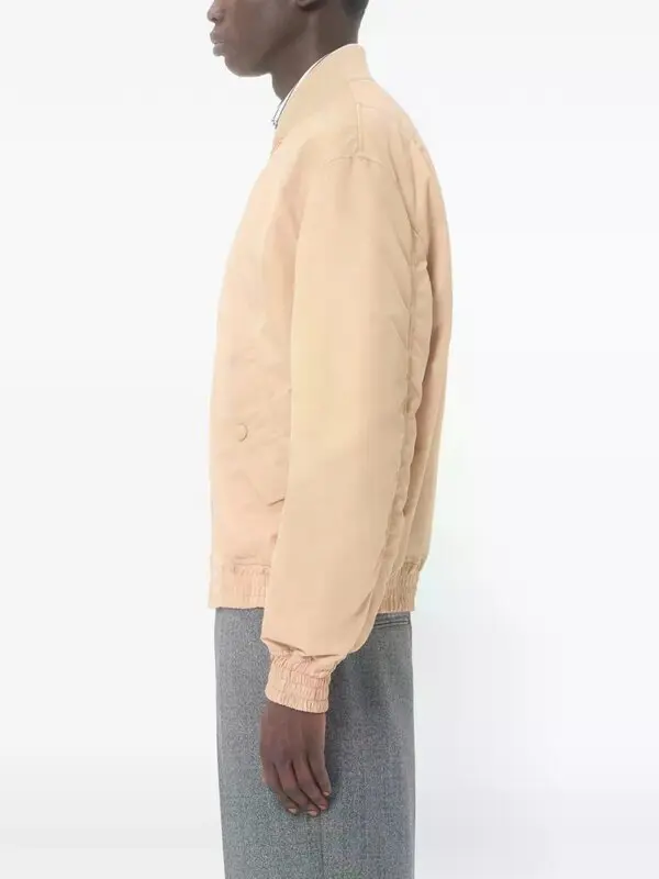 Valentino Garavani Nylon Bomber Jacket With Vgold