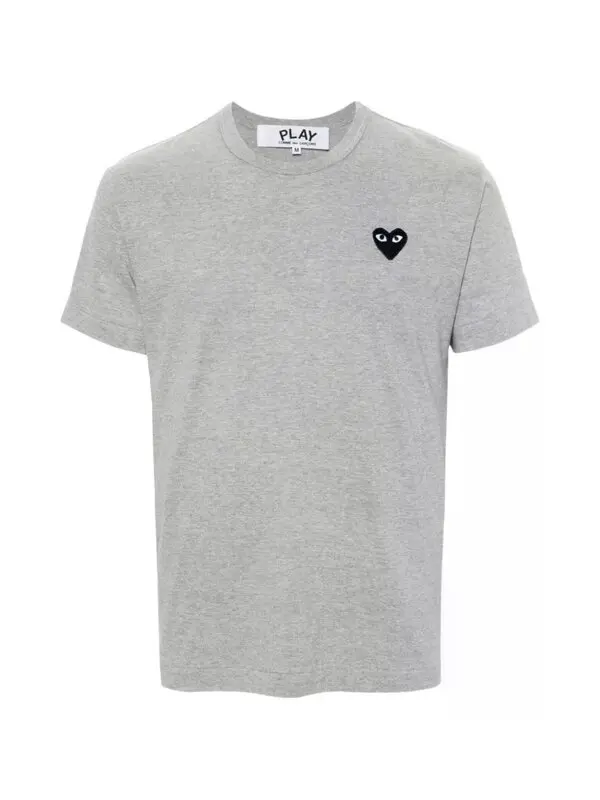 Comme Des Garçons Embroidered Heart T-shirt
