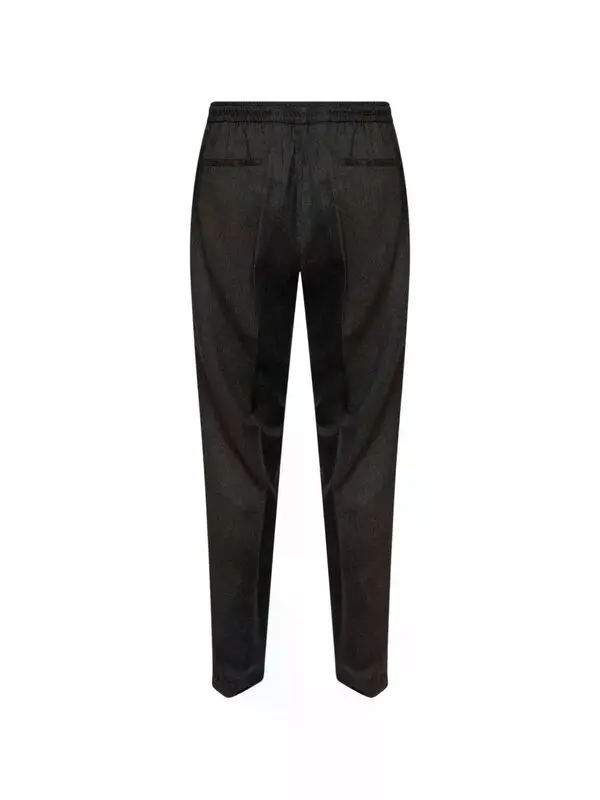 BRIGLIA 1949 Wimbledons Tapered Trousers - Brown