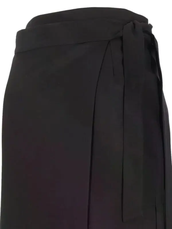 Barena Venezia Wrap-style Belted Midi Skirt
