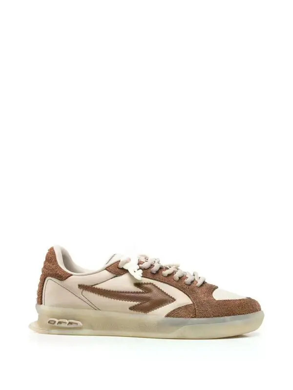 Off-White Arrows Panelled Sneakers - Neutrals