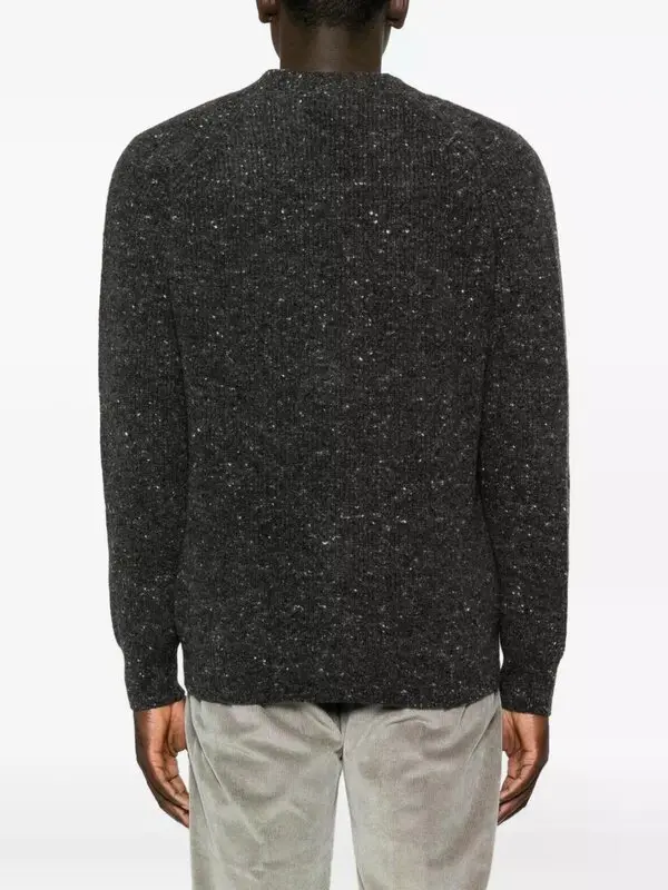 Eleventy Flecked V-neck Cardigan