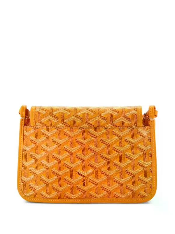 Goyard Plumet Printed Coated Canvas Crossbody Wallet Clutch - Yellow