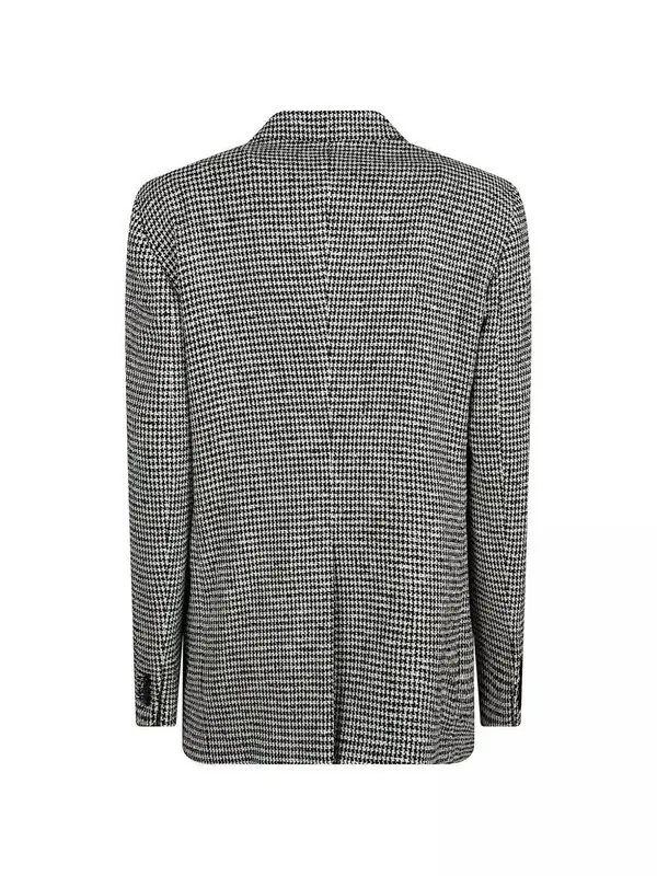 Tagliatore Houndstooth Double-breasted Blazer