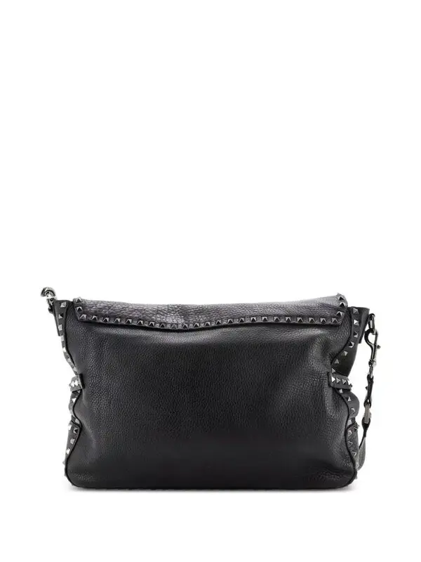 Valentino Garavani Rockstud Leather Large Cross Body Messenger Bag