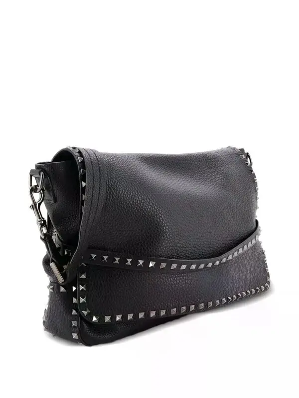 Valentino Garavani Rockstud Leather Large Cross Body Messenger Bag