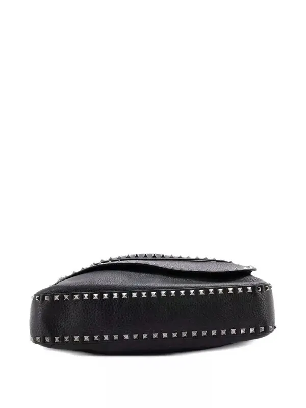 Valentino Garavani Rockstud Leather Large Cross Body Messenger Bag