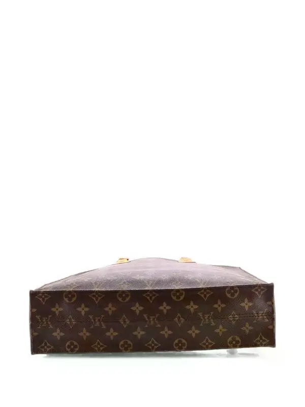 LOUIS VUITTON Sac Plat Bag Monogram Canvas Tote Bag
