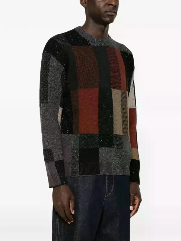 Paul Smith Colour-block Crew-neck Sweater
