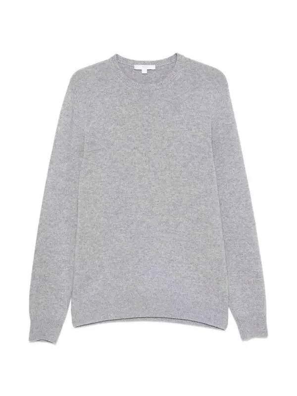 Malo Crew-neck Long-sleeve Sweater - Grey