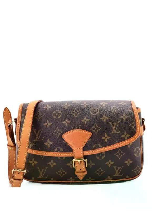 LOUIS VUITTON Sologne Handbag Monogram Canvas Crossbody Bag - Brown