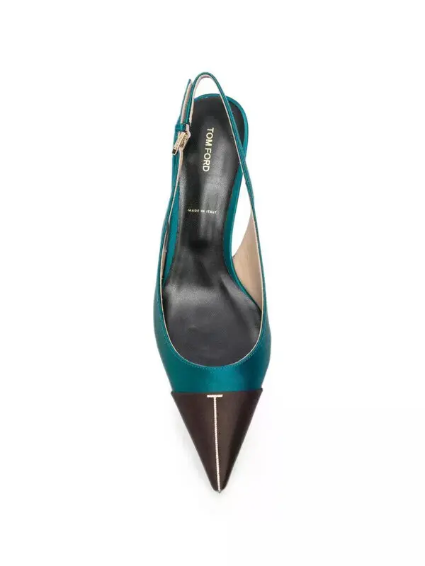 TOM FORD Two-tone Slingback Pumps