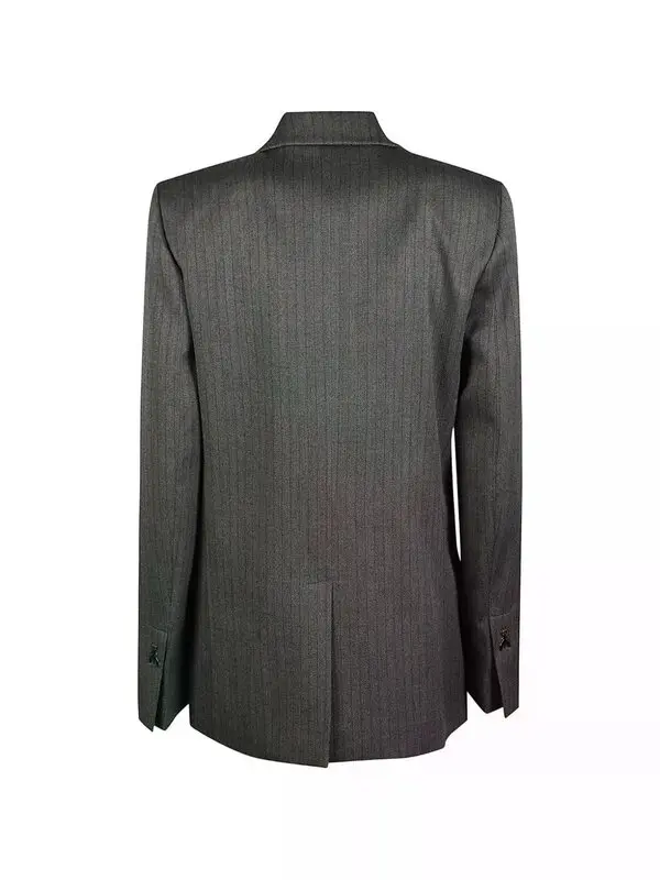 Patrizia Pepe Herringbone Double-breasted Blazer