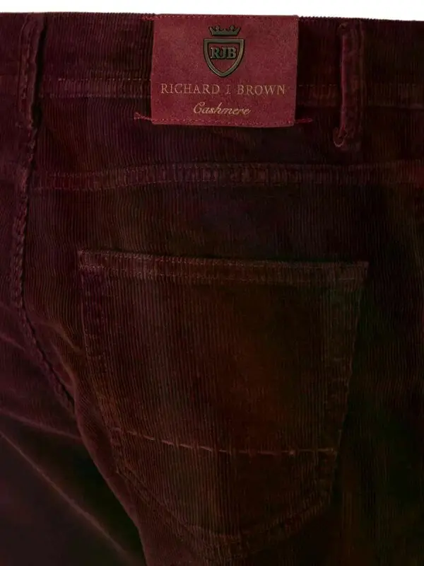 RICHARD J. BROWN Corduroy Straight-leg Trousers