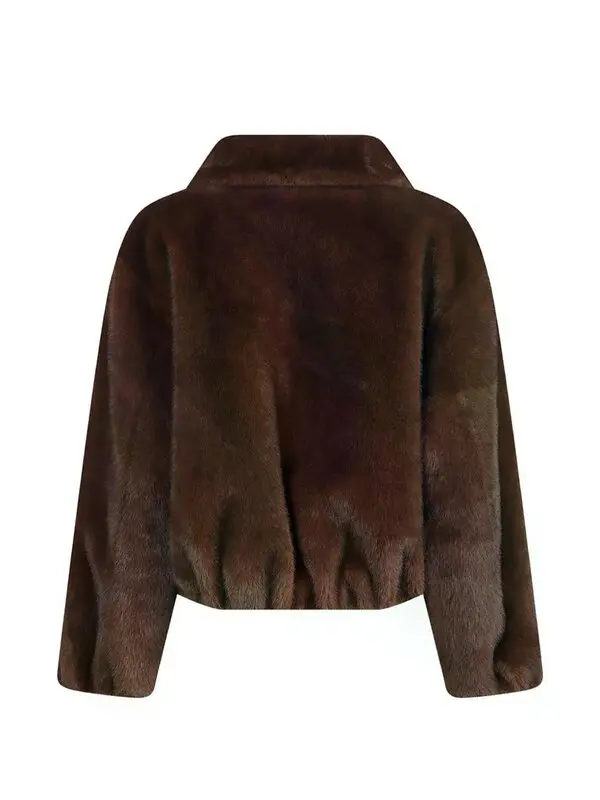 P.a.r.o.s.h Faux-fur Zip-up Jacket