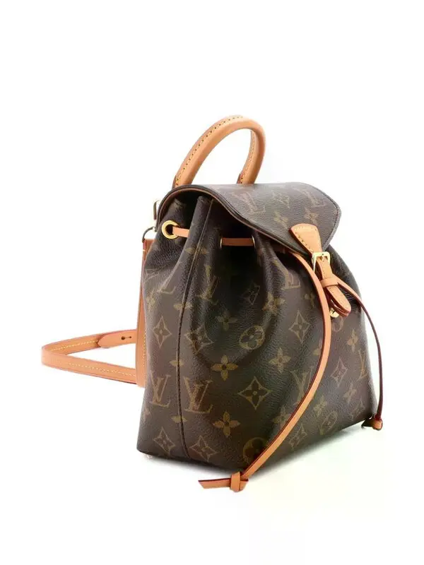 LOUIS VUITTON Monogram Canvas Montsouris Nm Bb Backpack - Brown