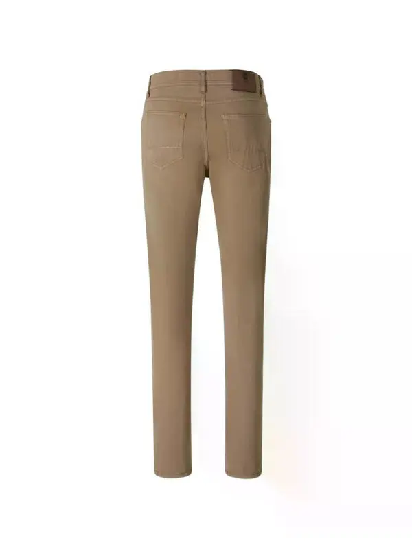 RICHARD J. BROWN Logo-embroidered Slim-fit Trousers
