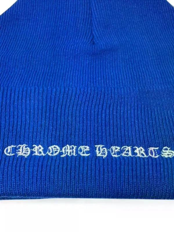 Chrome Hearts Logo-embroidered Beanie Hat