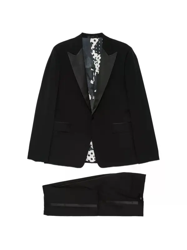 Paul Smith Tailored-fit Single-breasted Suit - Black